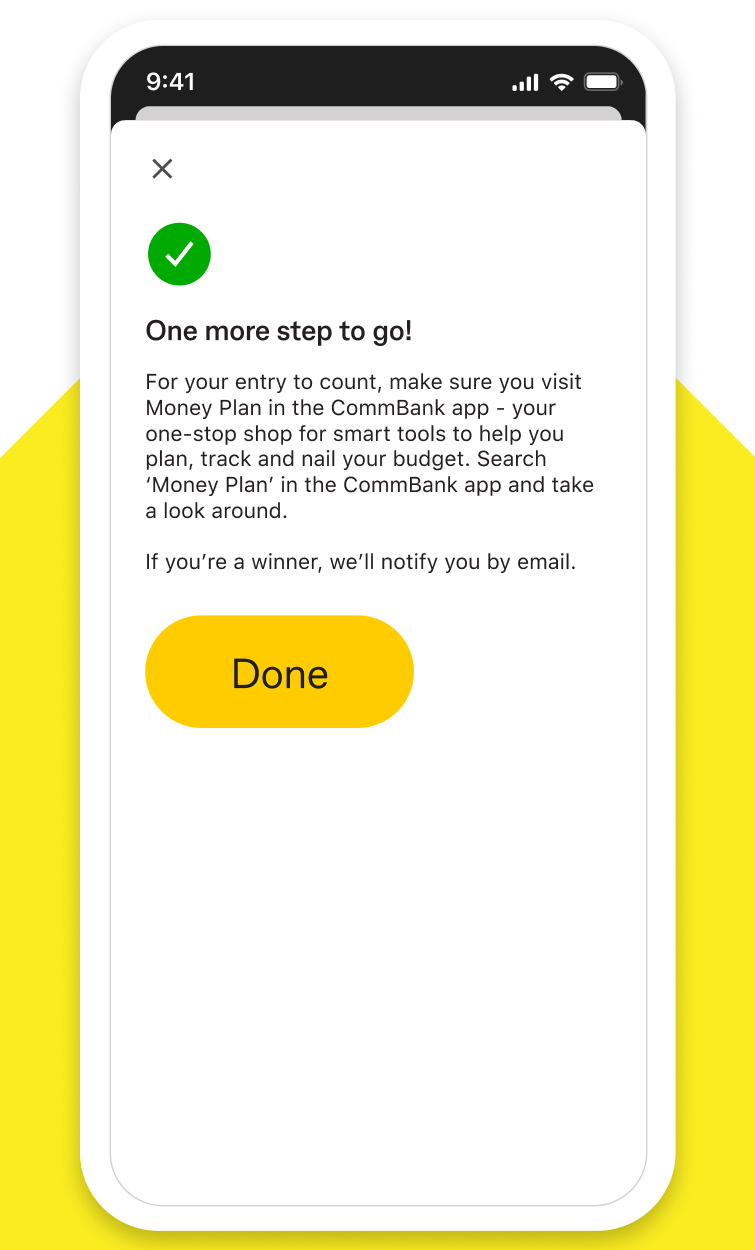 Win 1 of 6 VIP trips to The Block 2025 - CommBank
